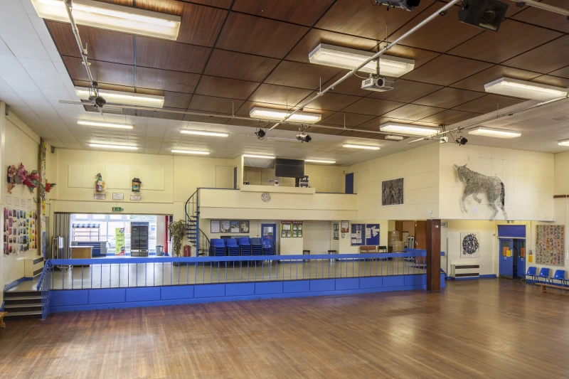 Langtree School Main Hall Oxfordshire, England For Hire