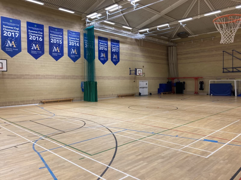 Malcolm Arnold Academy Sports Hall Northamptonshire For Hire