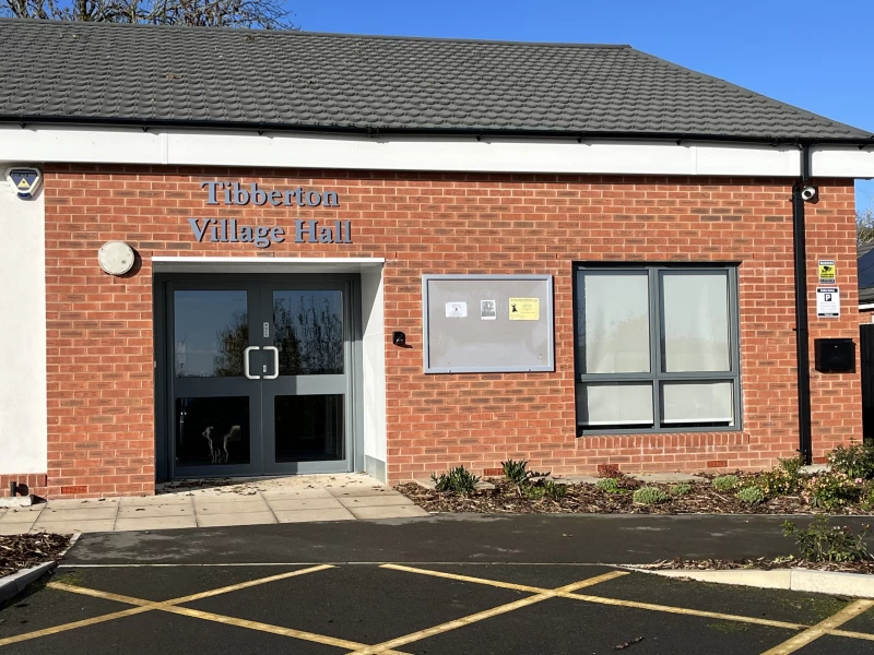 Tibberton Village Hall Worcestershire, England For Hire